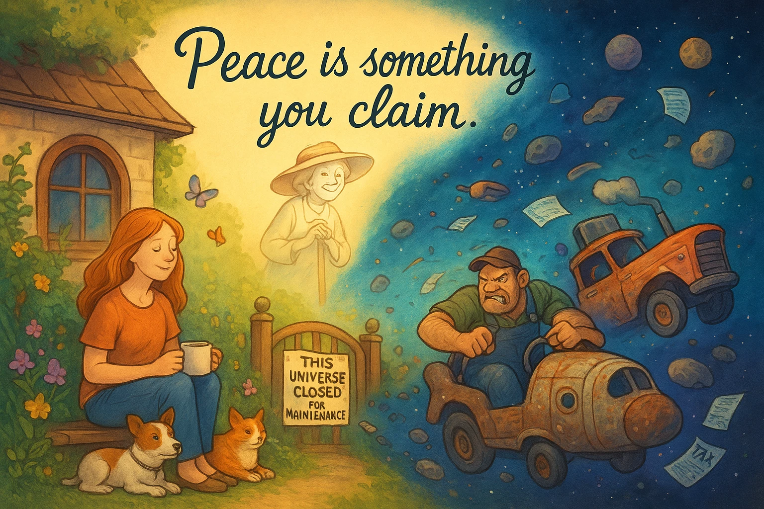 Bully’s Lost in Space, and I’m at Peace… – UNDER THE WILL… OVER THE DRAMA…